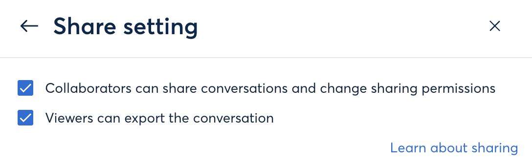 Share a conversation – Otter.ai Help Center