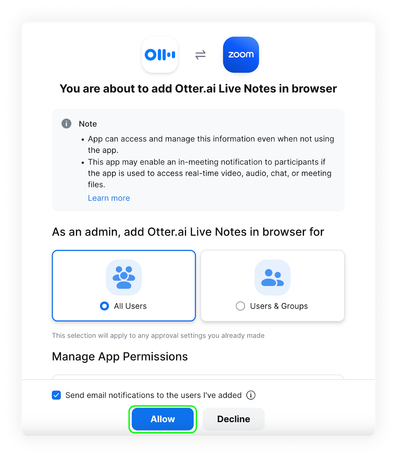 Add videos to your conversation – Otter.ai Help Center