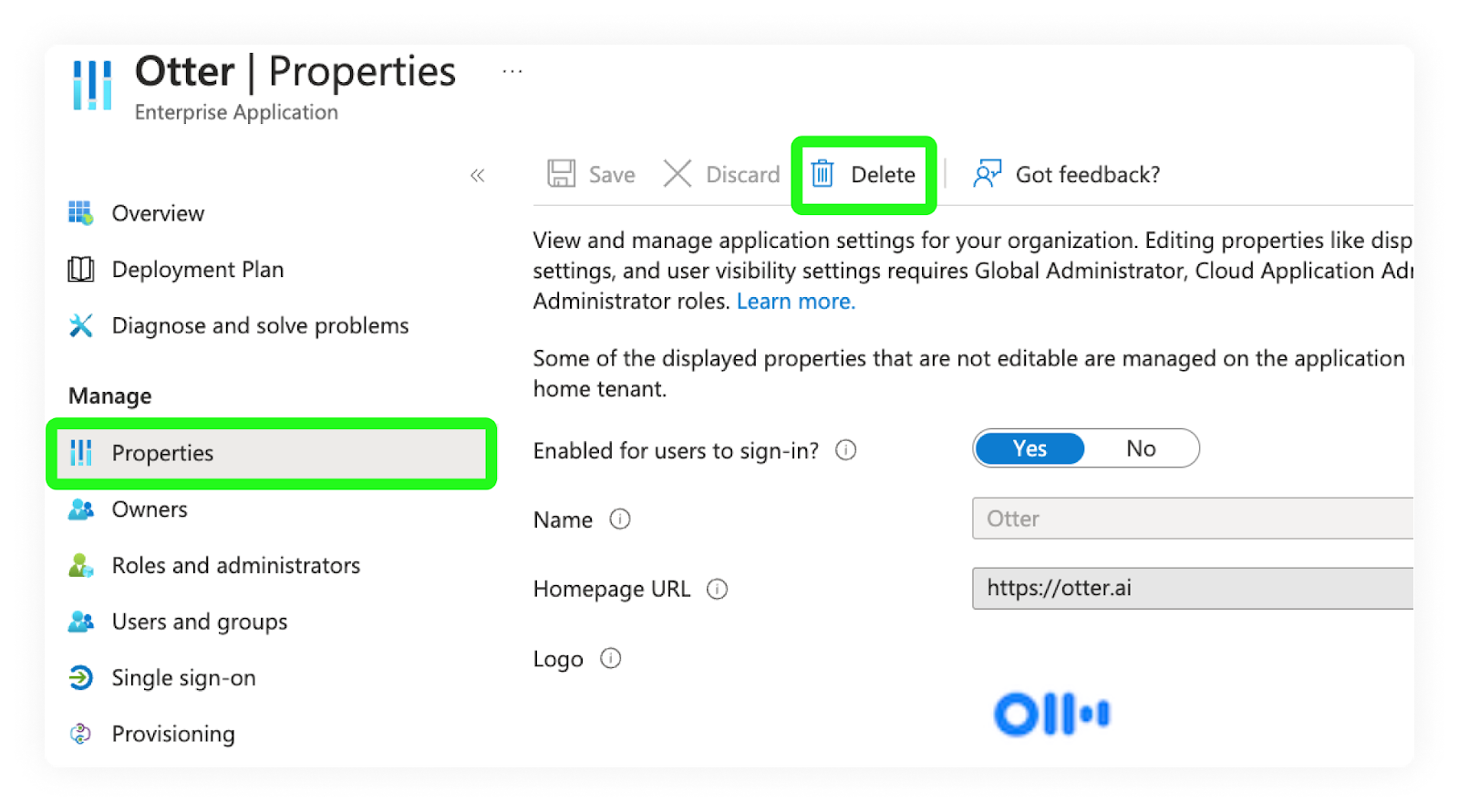 Granting admin consent to Otter in Entra – Help Center Granting admin consent to Otter in Entra – Help Center